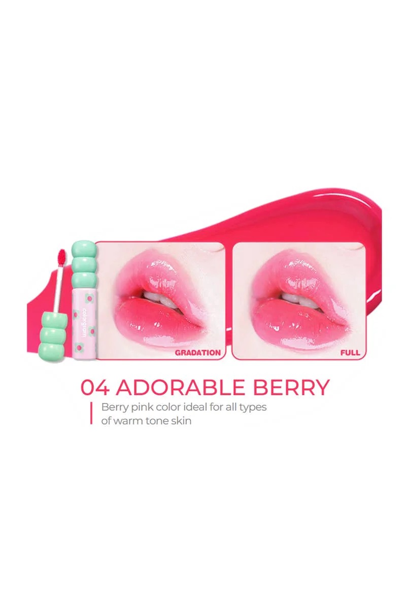 COLORGRAM Fruity Glass Tint 04 Adorable Berry | – NIDA BEAUTY